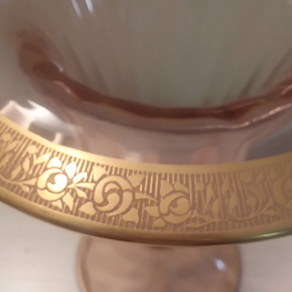 Accents | Antique Glass With Gold Leaf Edge | Poshmark